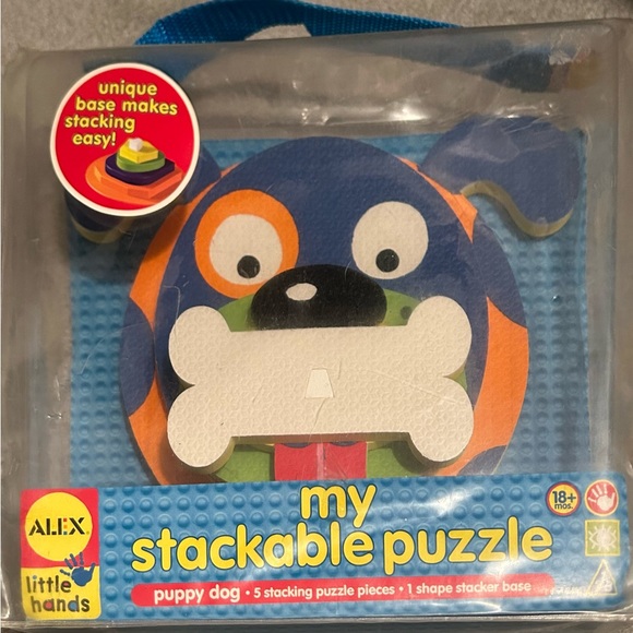 Alex little hands | Toys | Brand New My Stackable Puzzle By Alex Little ...